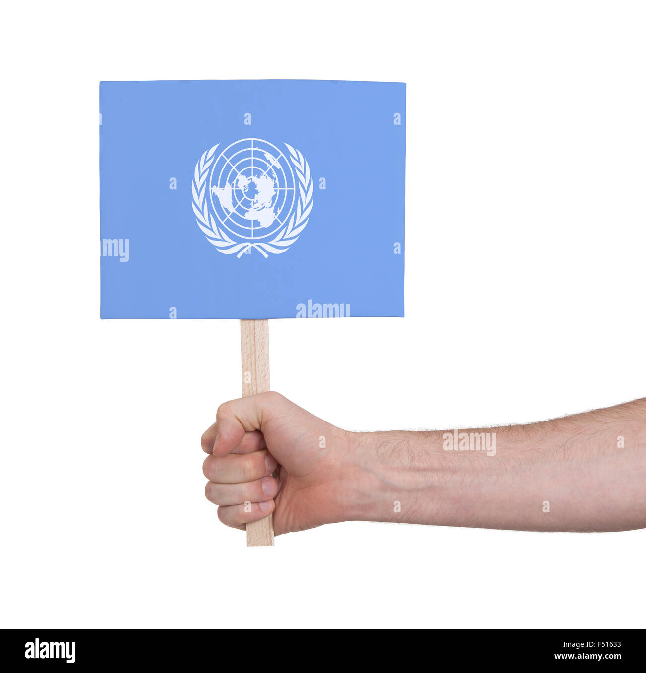 United nations flag isolated hi-res stock photography and images - Alamy