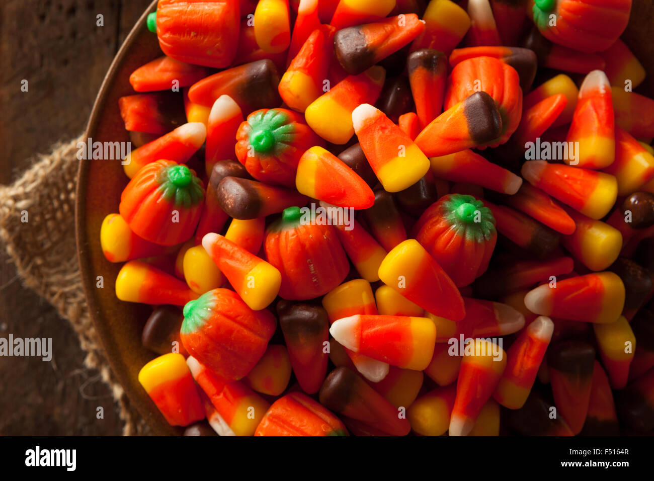 Festive Sugary Halloween Candy Ready to Eat Stock Photo - Alamy