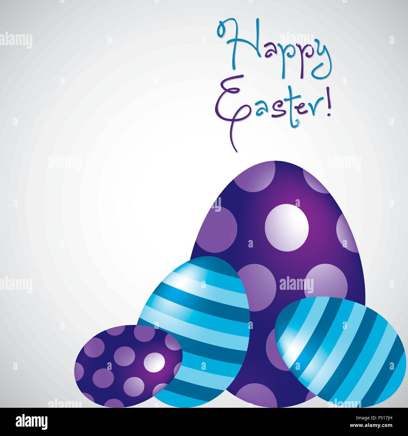 Easter purple violet egg Stock Vector Images - Alamy