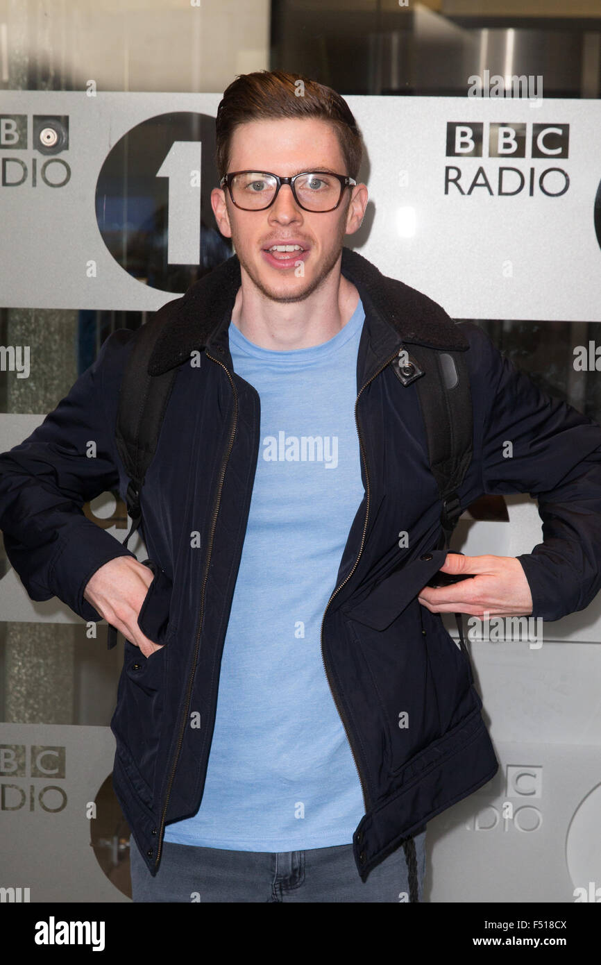 Nick Brewer pictured arriving at the Radio 1 xtra studio to perform on the Live Lounge Featuring ...