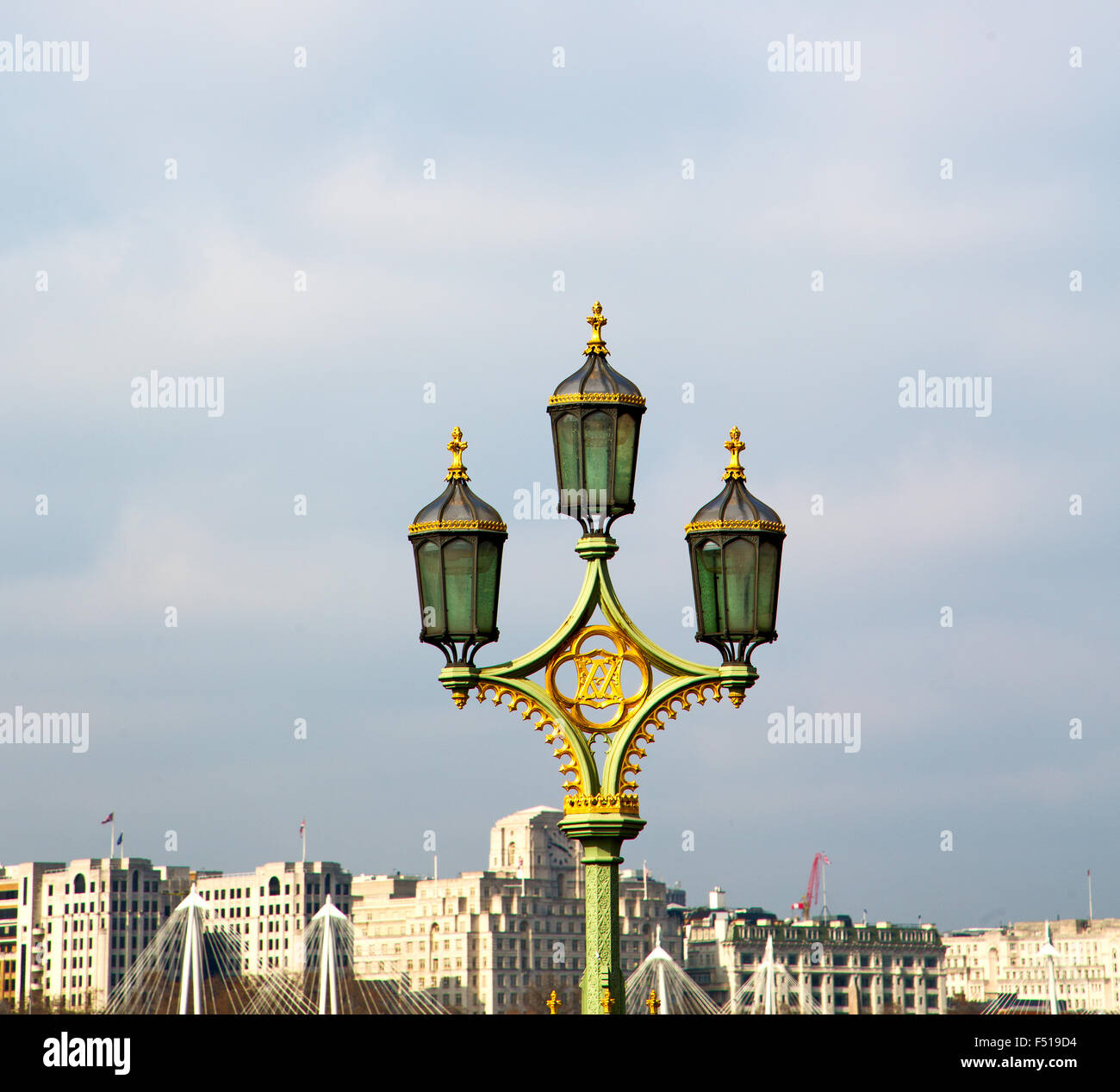 europe in the sky of london lantern and abstract illumination Stock ...