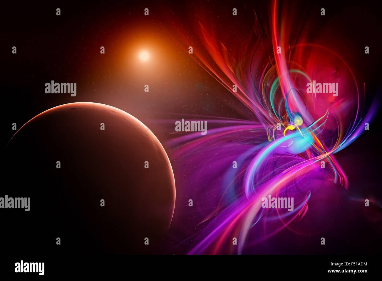 Fictional Outer Space Stock Photos & Fictional Outer Space Stock Images ...