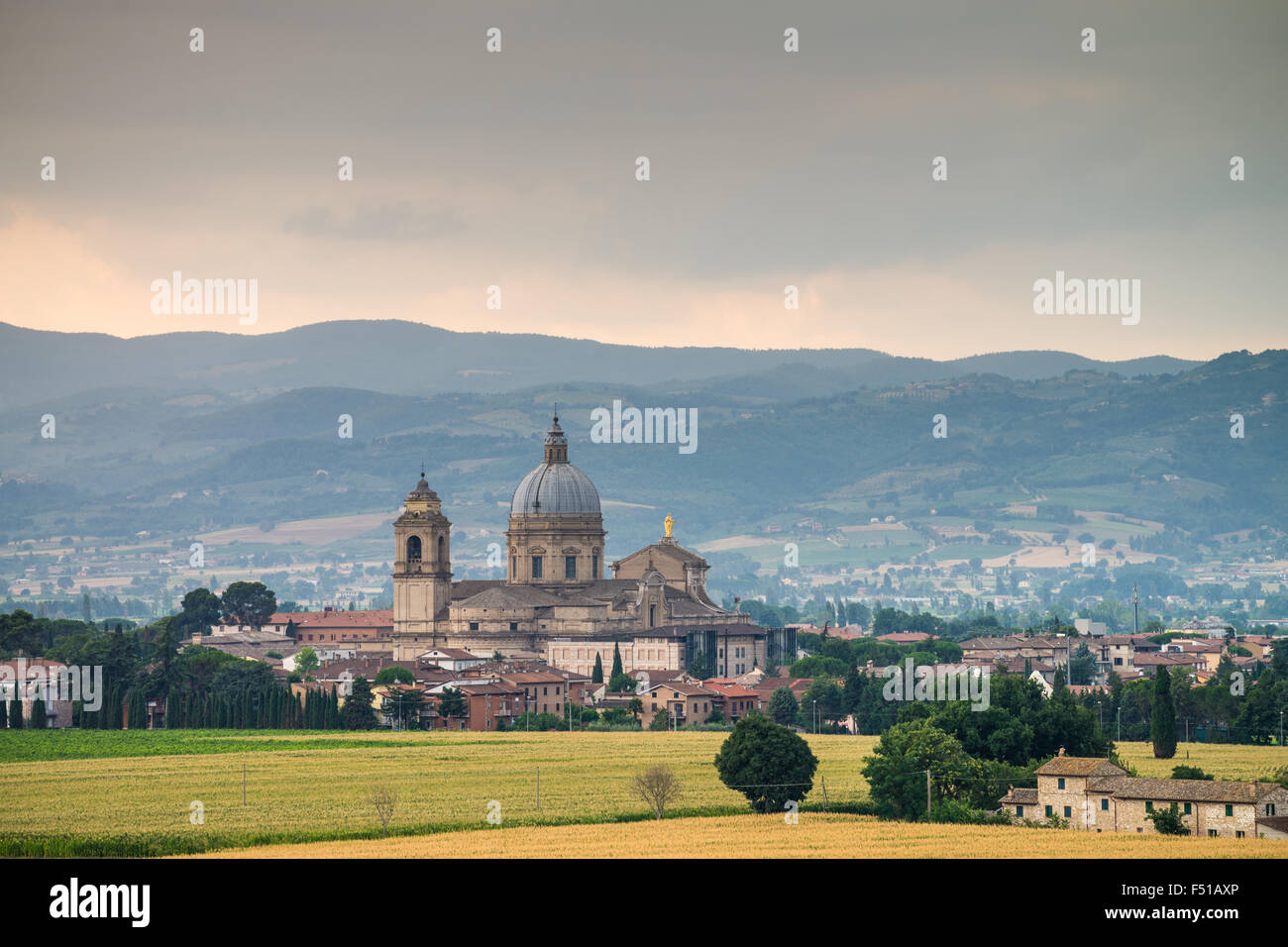 Basilica di Santa Maria degli Angeli, Umbria, Italy, Europe Stock Photo ...