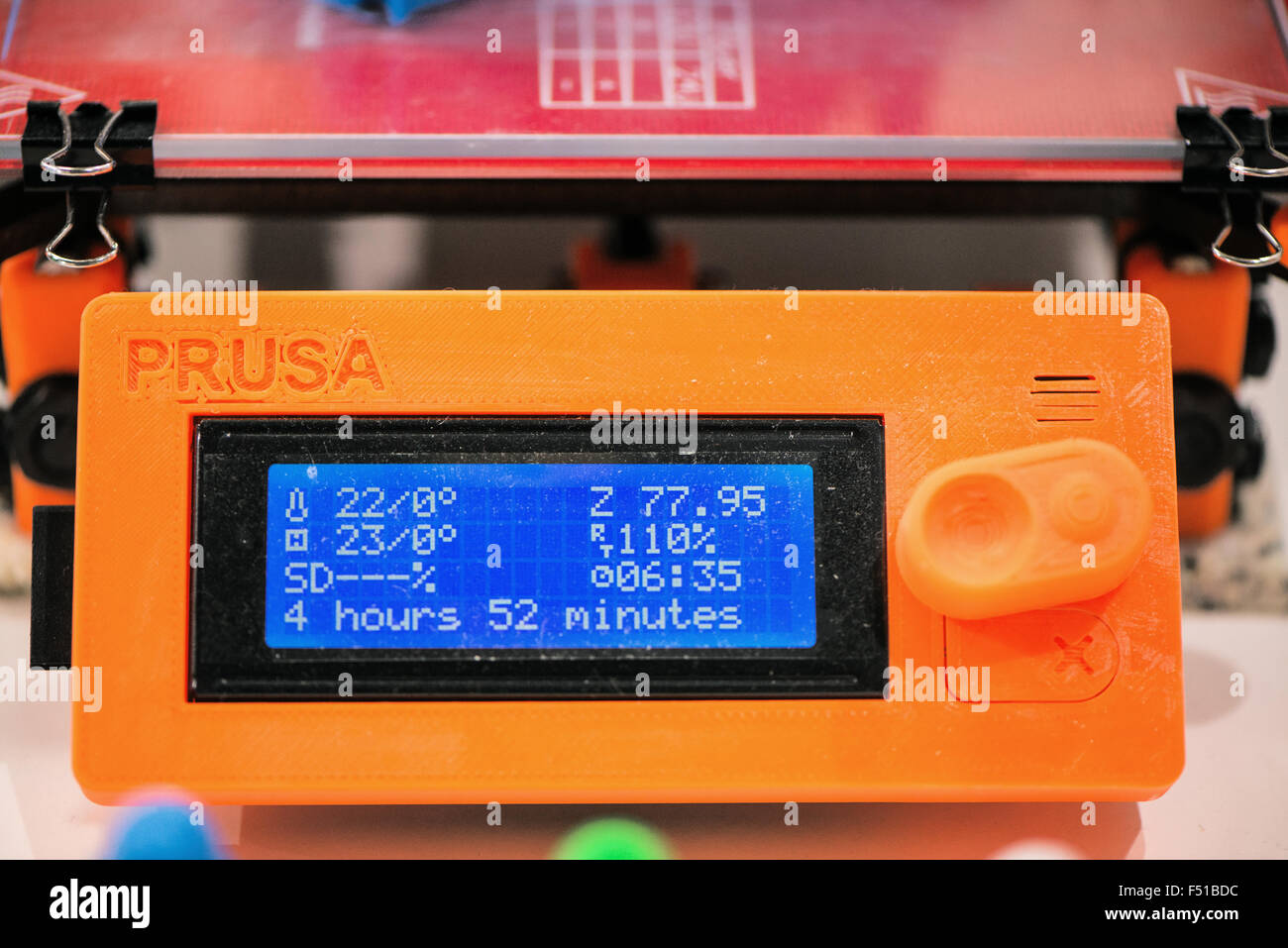 Prusa research 3D printers, prints, plastic models Stock Photo - Alamy