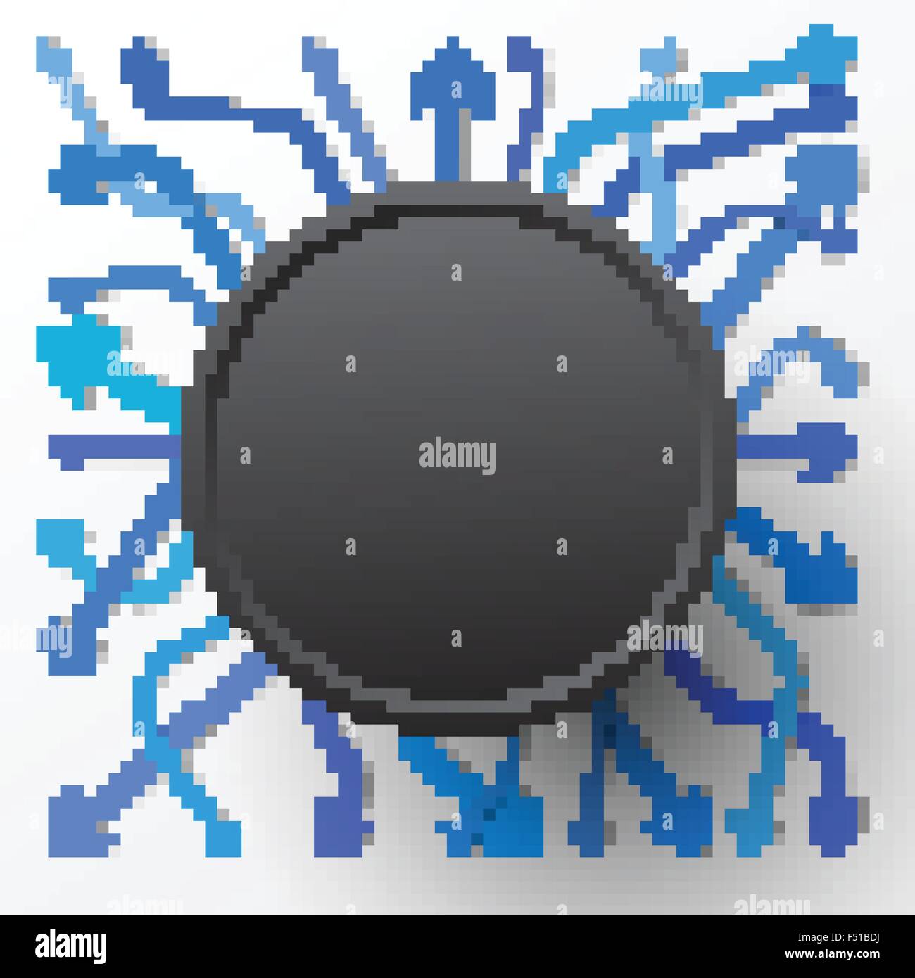 Paper arrows solution Stock Vector Images - Alamy