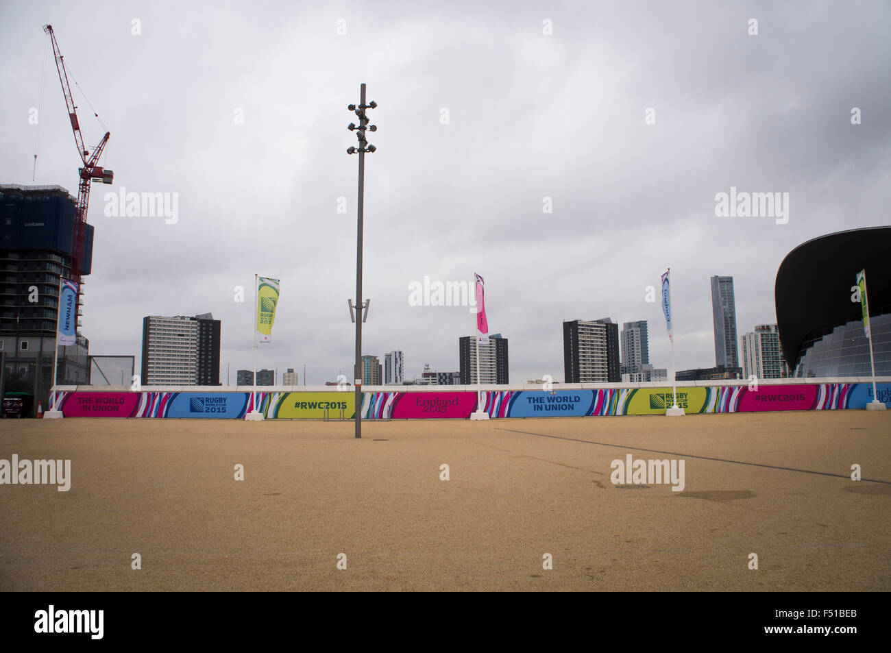 RWC, England 2015, THE WORLD IN UNION poster Stock Photo - Alamy