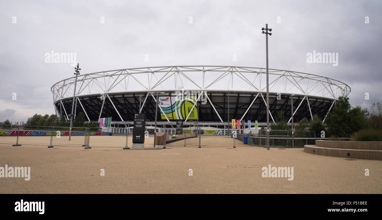 The Stadium, Queen Elizabeth Olympic Park Stock Photo - Alamy