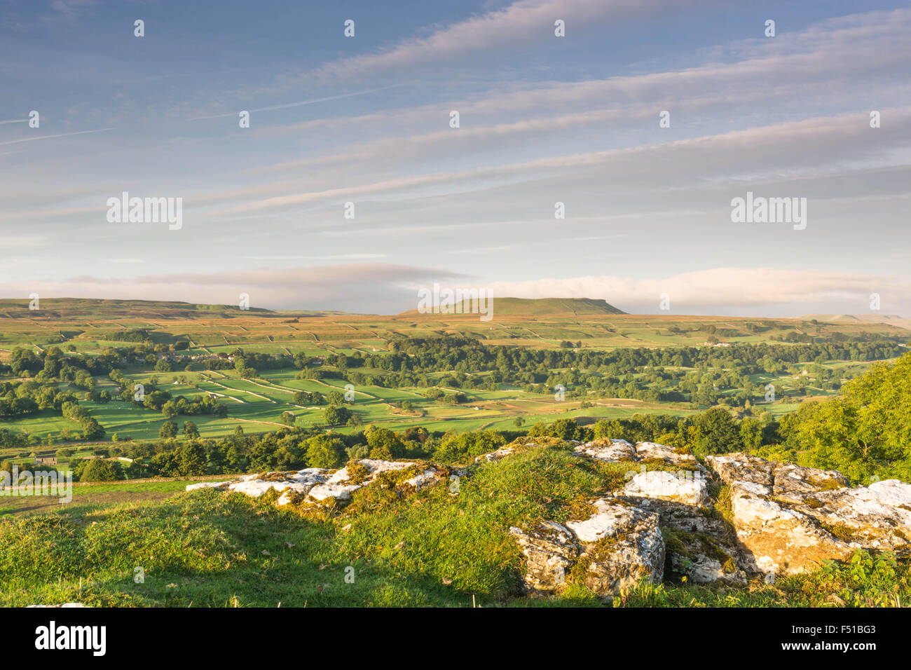 Addleborough in Wensleydale Stock Photo - Alamy