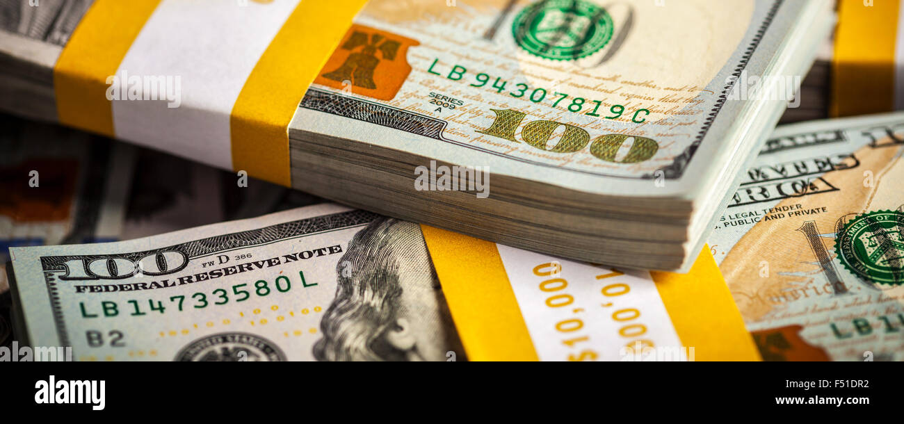 Background of new US dollars banknotes bills Stock Photo - Alamy