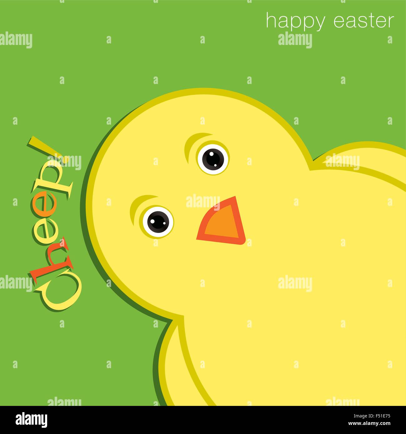 Has bright orange eyes Stock Vector Images - Alamy