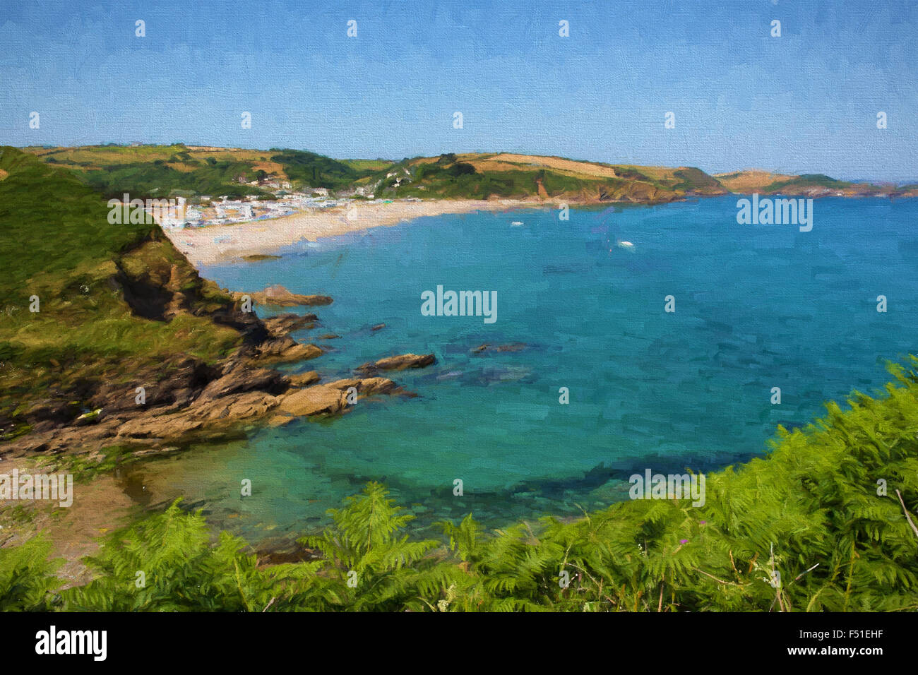 Pentewan hi-res stock photography and images - Alamy
