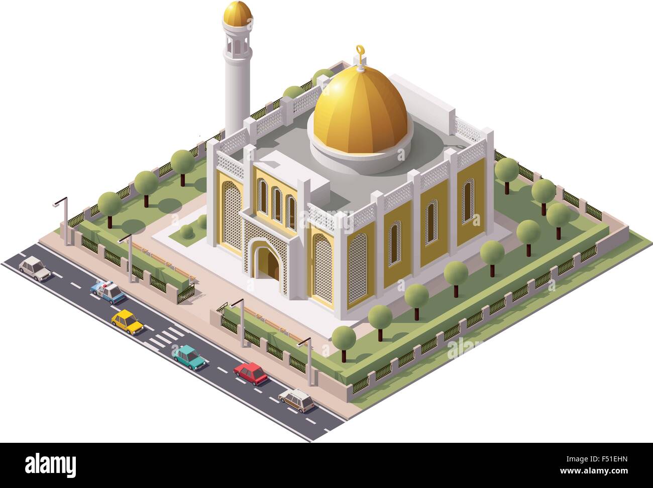 Cartoon mosque hi-res stock photography and images - Alamy