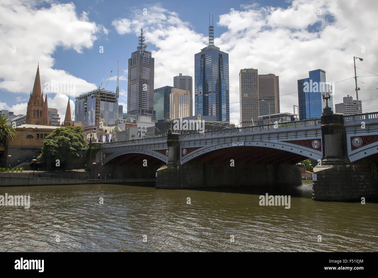 Melbourne bridge hi-res stock photography and images - Alamy