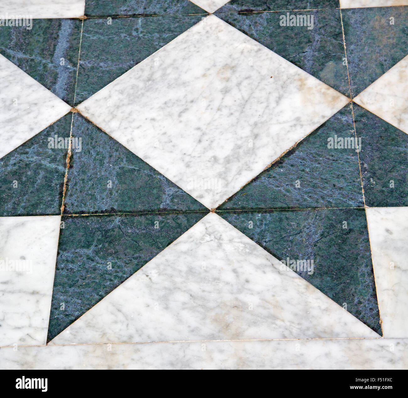 marble mosaic in the old city morocco africa and history travel Stock ...