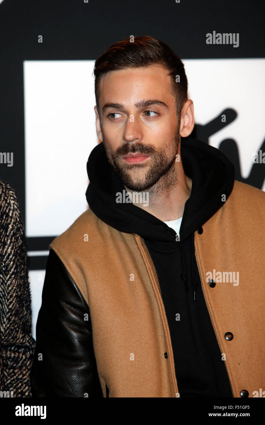 Rapper Ryan Lewis arrives at the 2015 MTV Europe Music Awards, EMAs, at ...