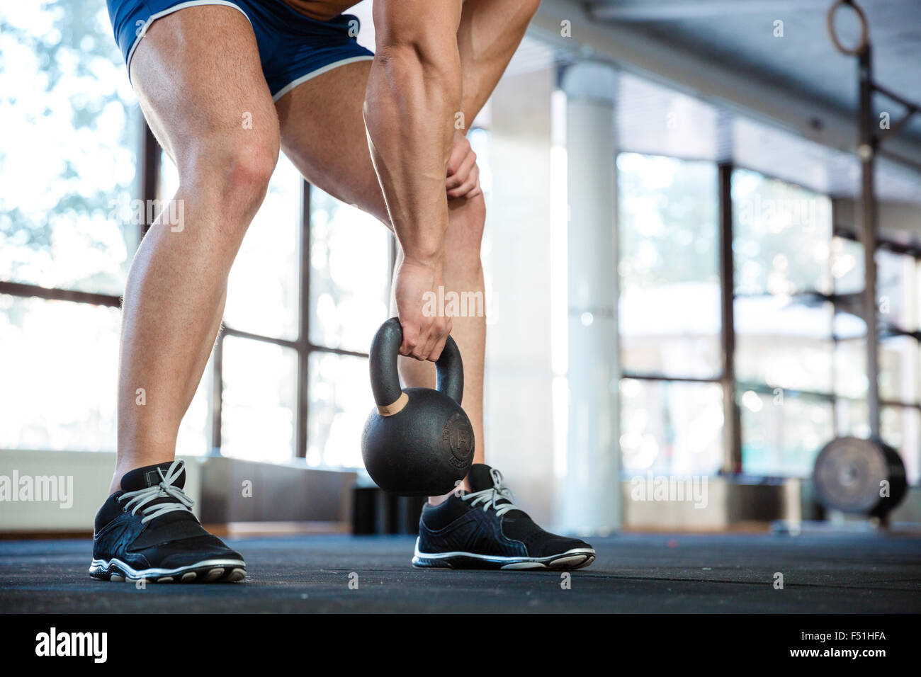 Very muscular legs man hi-res stock photography and images - Alamy