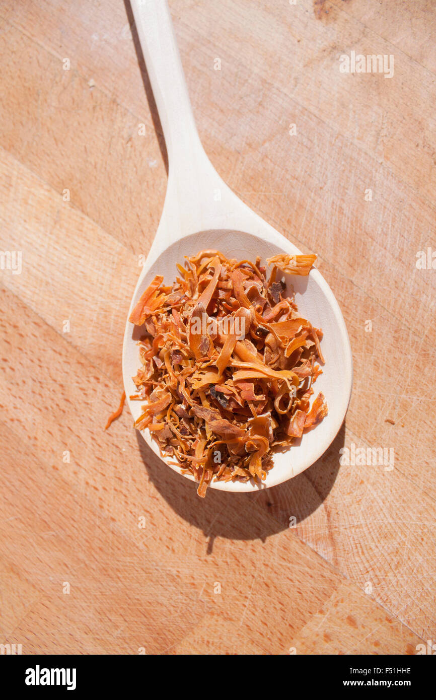Dried bitter orange peel Stock Photo - Alamy