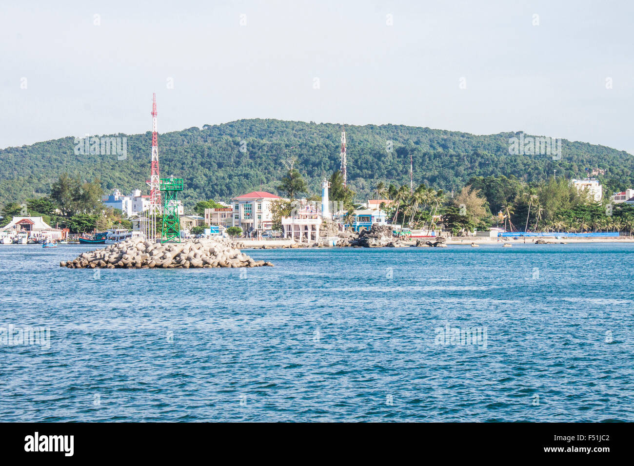 A sea view on duong dong town, in Vietnam Stock Photo - Alamy
