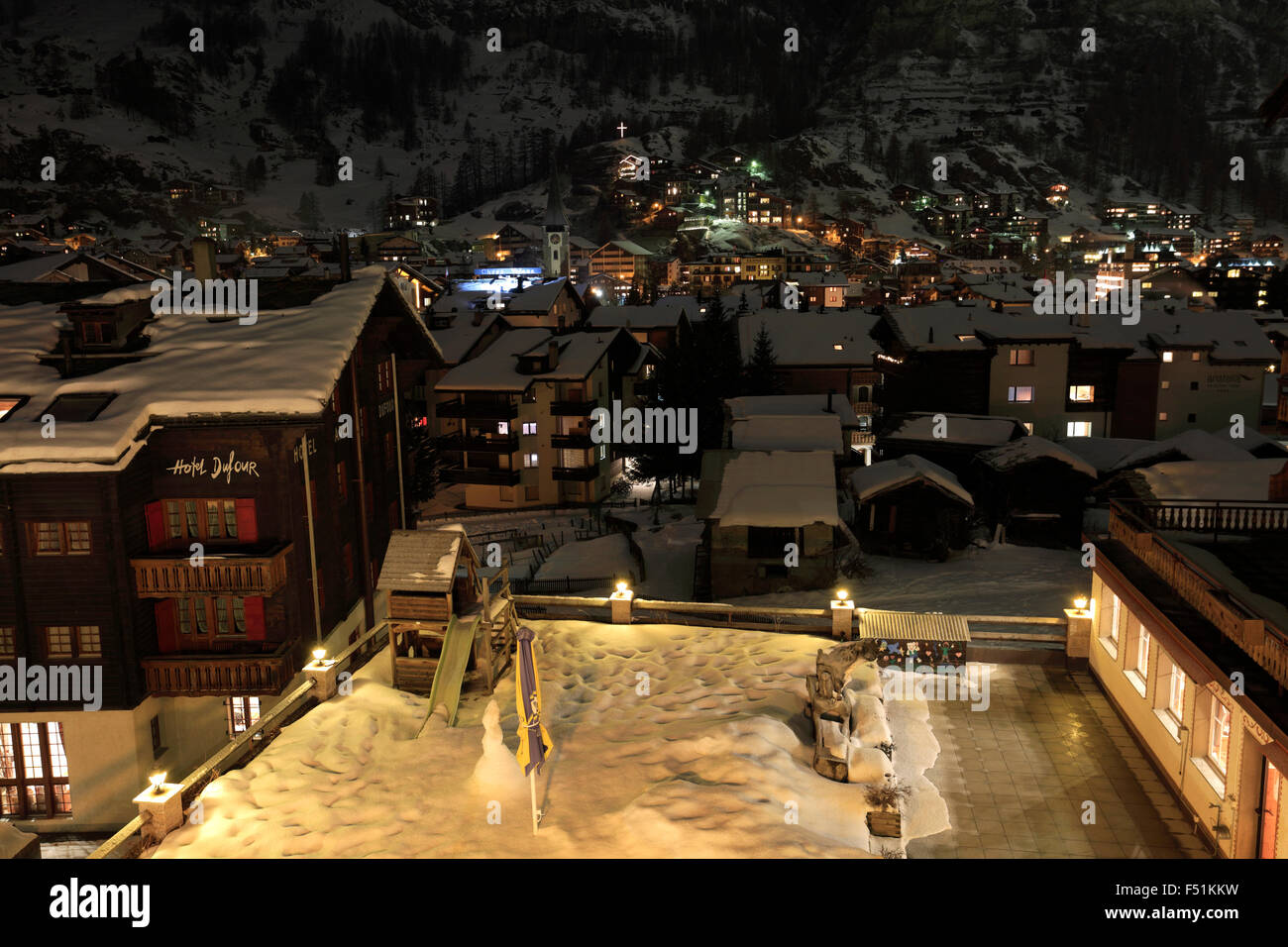 Night sky over matterhorn hi-res stock photography and images - Alamy