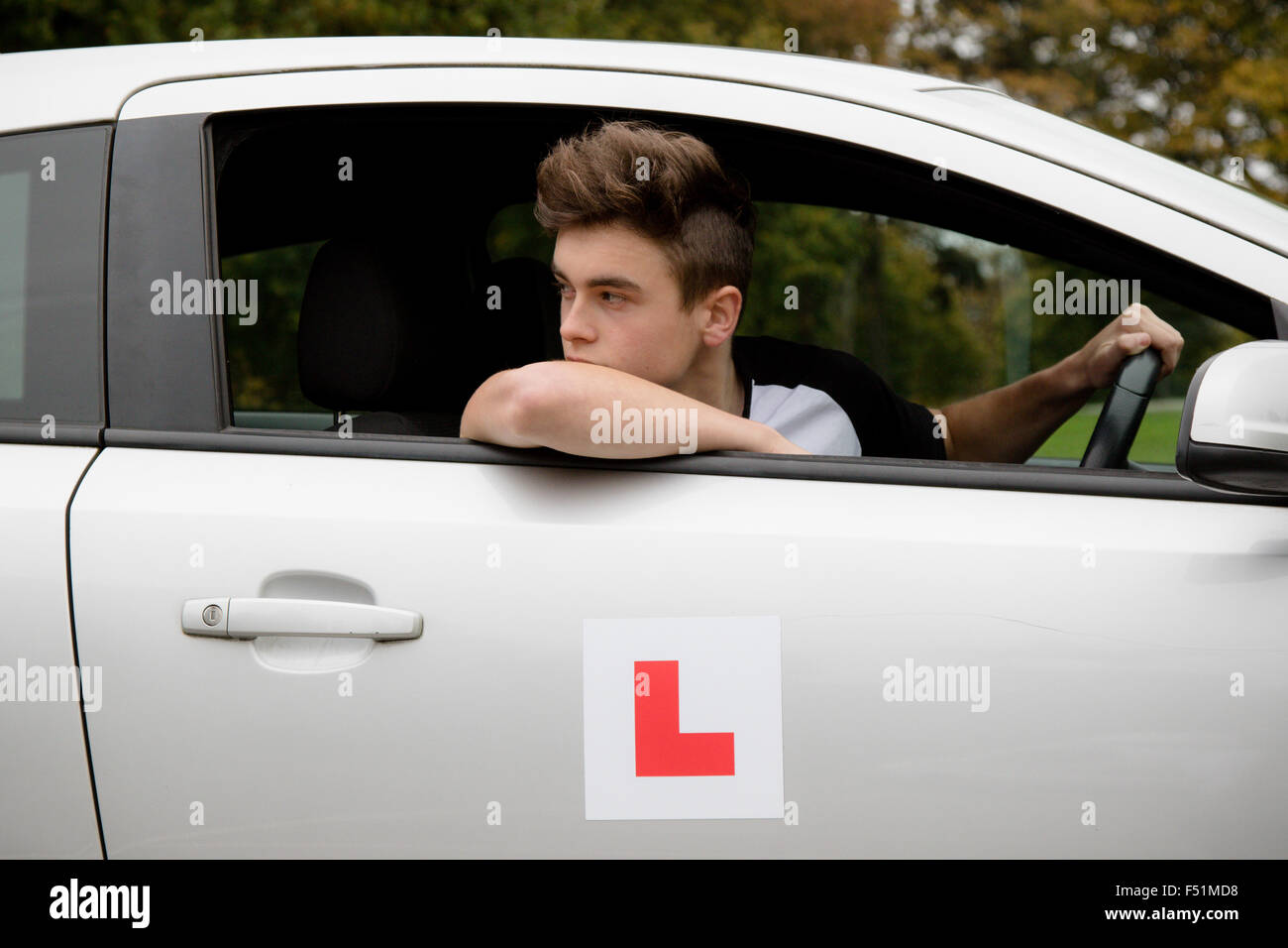 Learner driver hi-res stock photography and images - Alamy