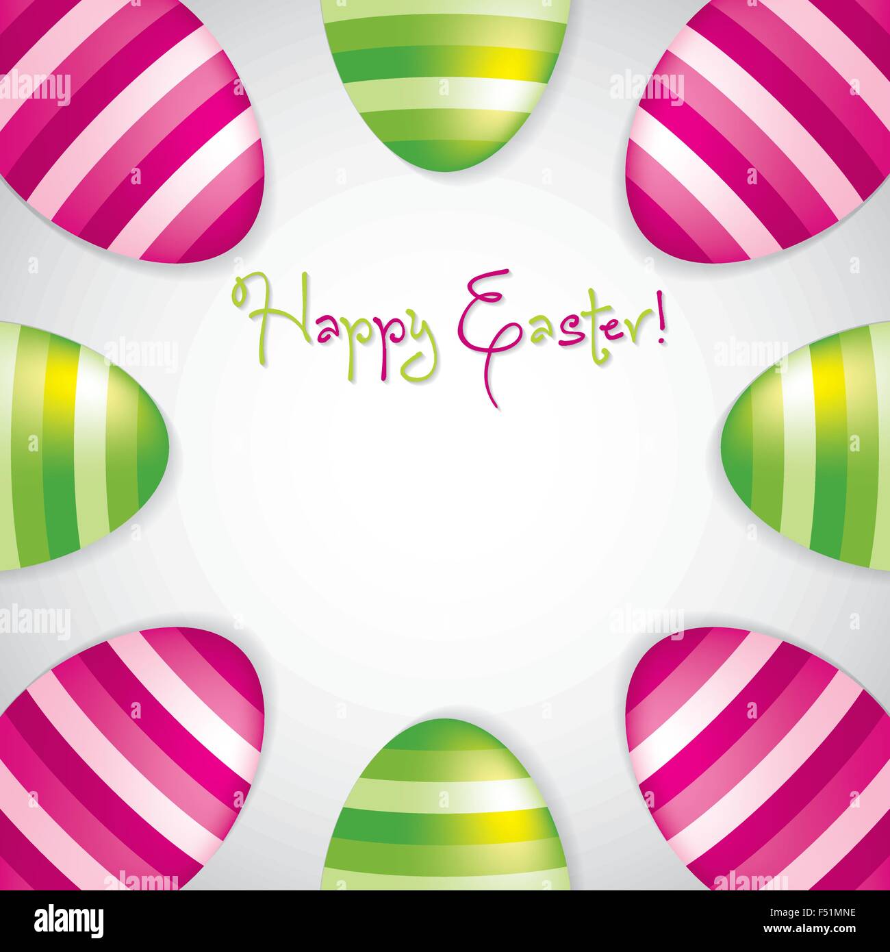 Circle of Easter eggs border in vector format Stock Vector Image & Art ...