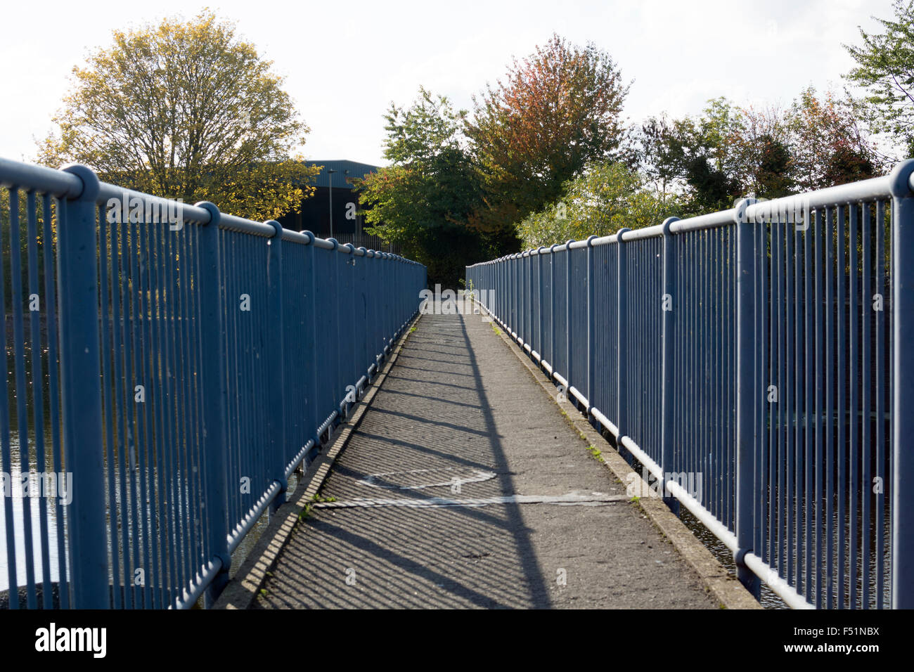 Leicester footbridge over hi-res stock photography and images - Alamy