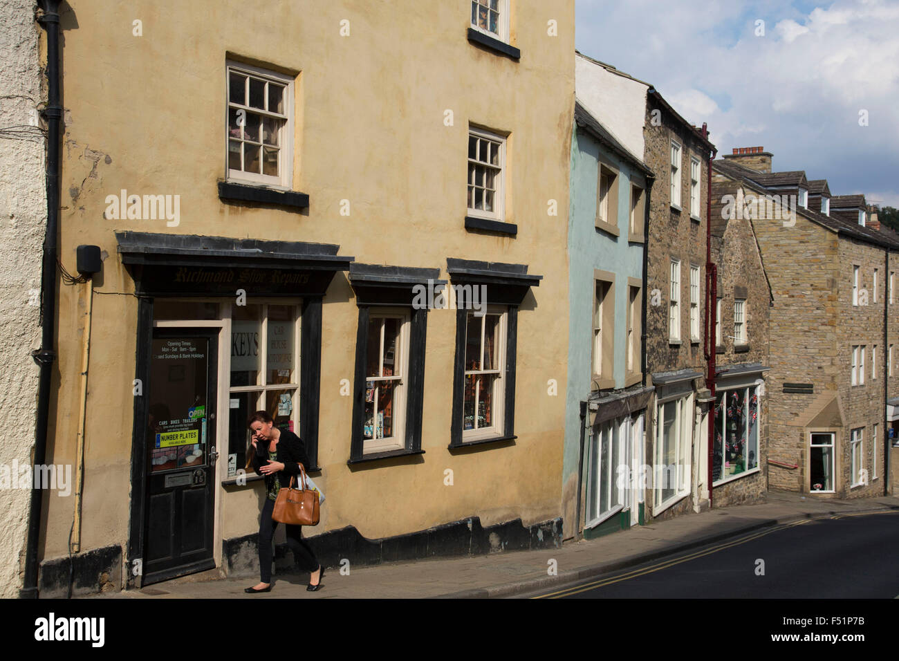 Richmond is a market town and the centre of the district of ...
