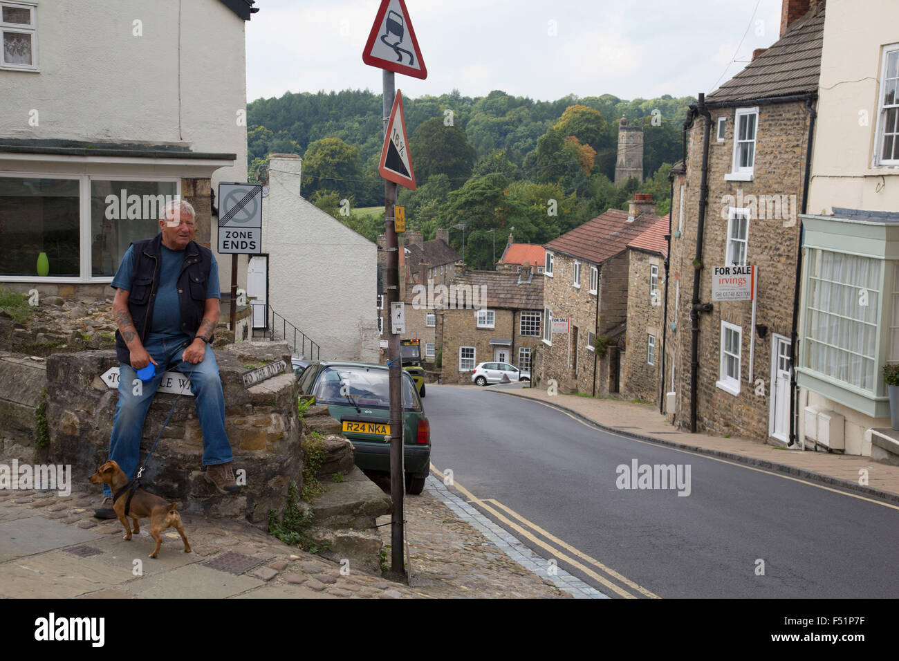 Richmond is a market town and the centre of the district of ...