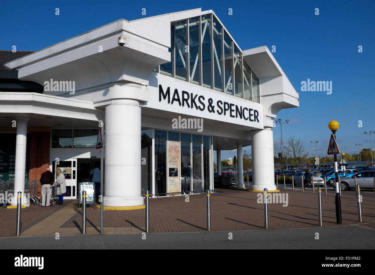 marks and spencer store at handforth green retail park Stock Photo - Alamy