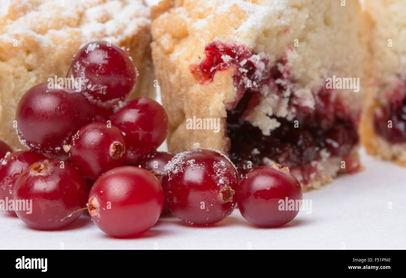 big cranberry cupcake Stock Photo - Alamy