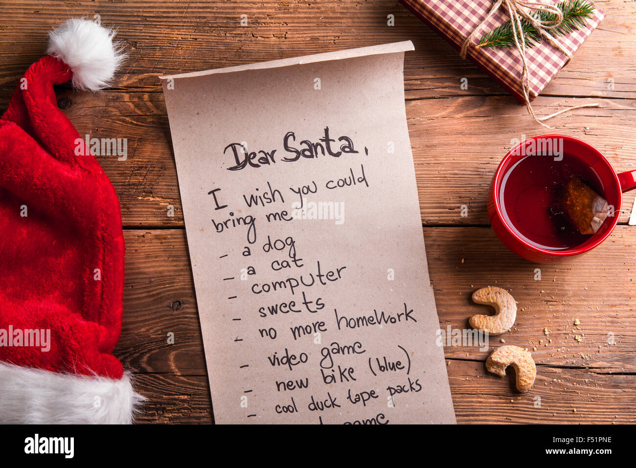 Dear Santa Letters Adults