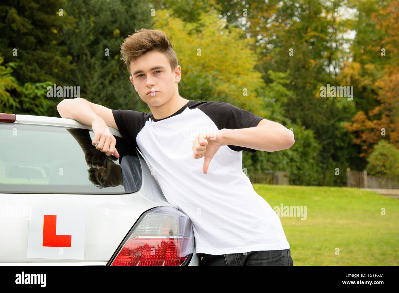 Learner Driver Student Uk High Resolution Stock Photography and Images ...