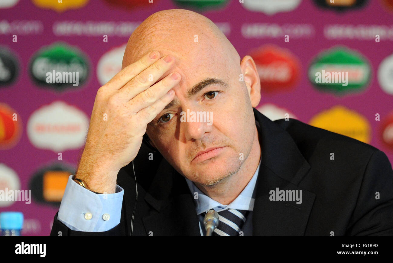 Kiev, Ukraine. 02nd Dec, 2012. UEFA Secretary General Gianni Infantino ...