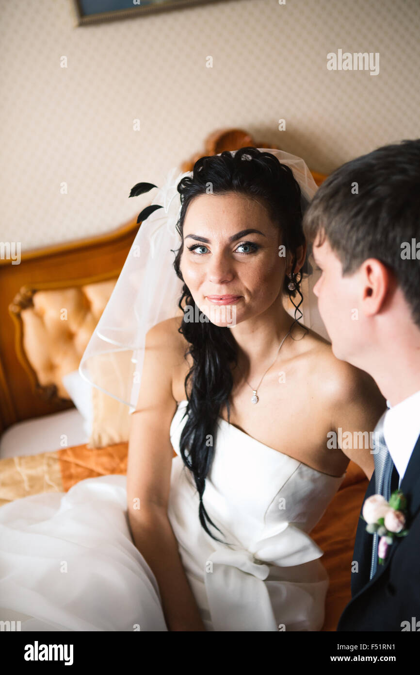 beautiful young couple standing near the window Stock Photo - Alamy beautiful young couple standing near the window Stock Photo - Alamy