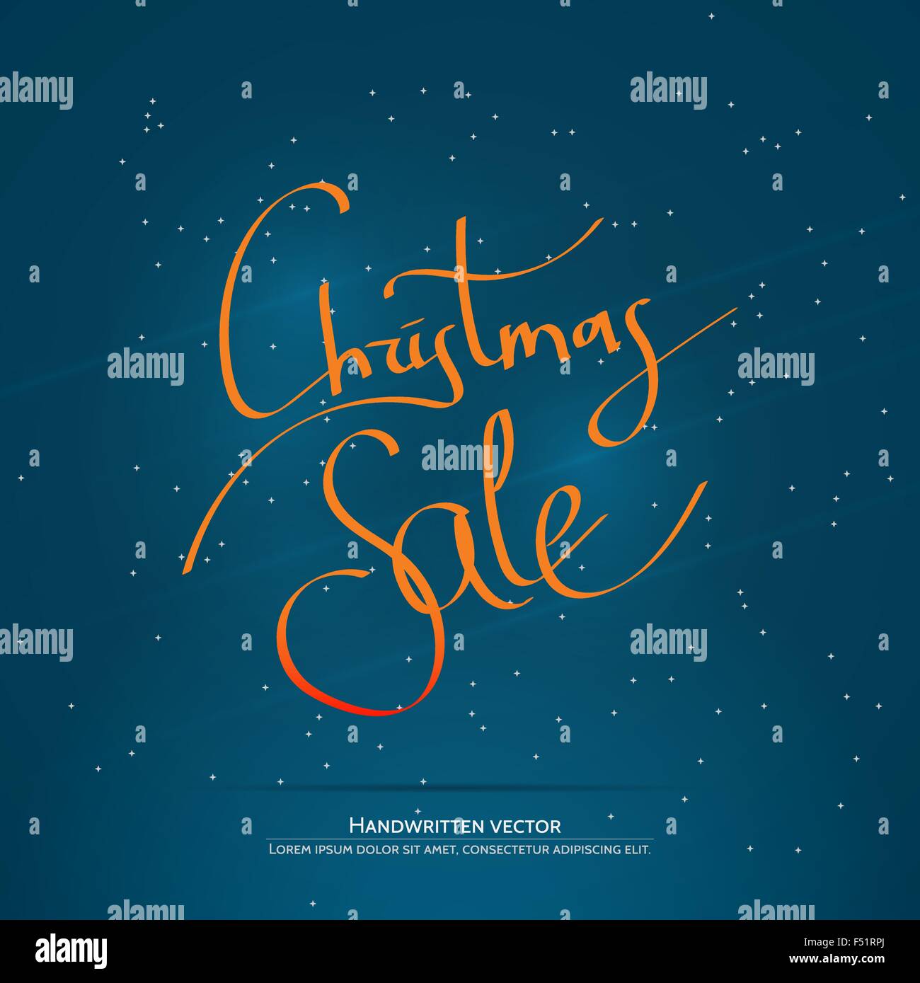 Christmas handwritten lettering Stock Vector Image & Art - Alamy