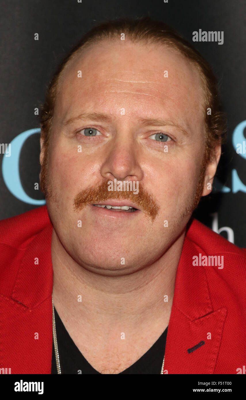 London, UK. 231015. Keith Lemon (real name Leigh Francis) at a signing ...
