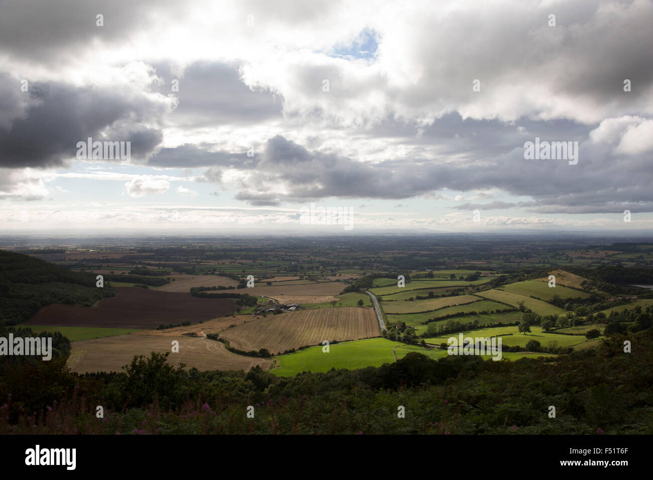 Sutton bank view vale of mowbray hi-res stock photography and images ...
