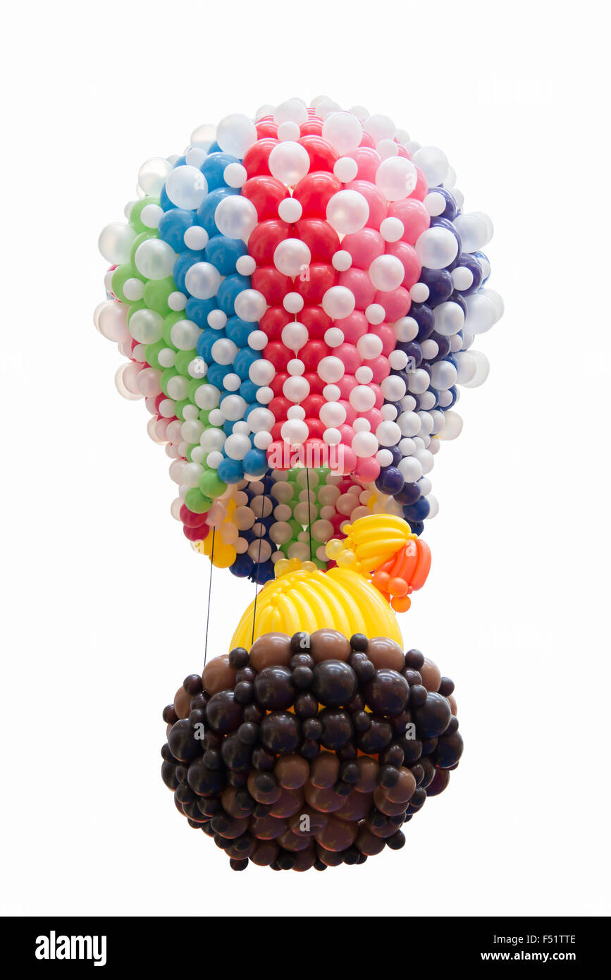 balloon a isolated on white background Stock Photo - Alamy