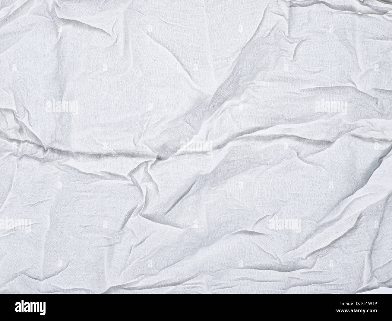 white fabric with slight pleats Stock Photo - Alamy