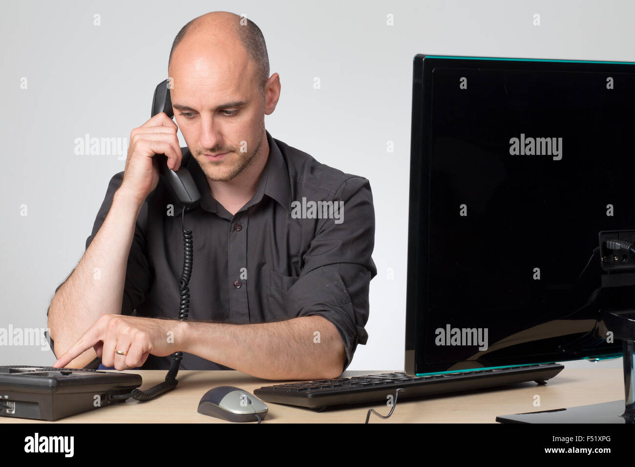 Making a phone call Stock Photo - Alamy