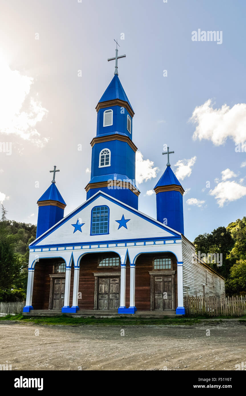 UNESCO World Heritage Wooden Churches, Chiloe Island, Patagonia, Chile ...