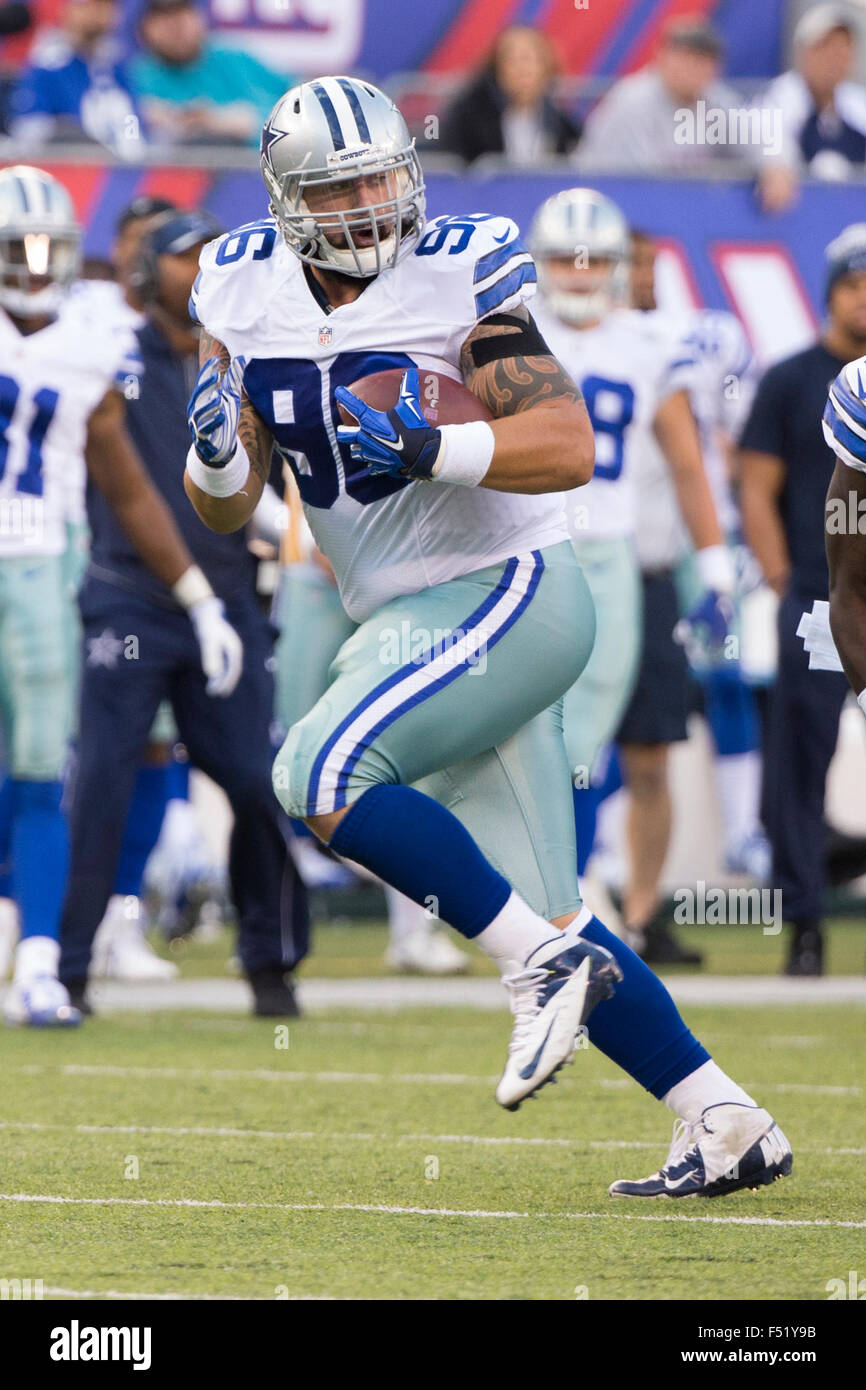 East Rutherford, New Jersey, USA. 25th Oct, 2015. Dallas Cowboys ...