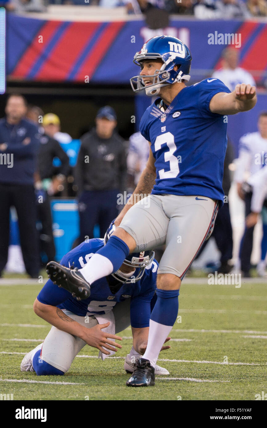 East Rutherford, New Jersey, USA. 25th Oct, 2015. New York Giants ...