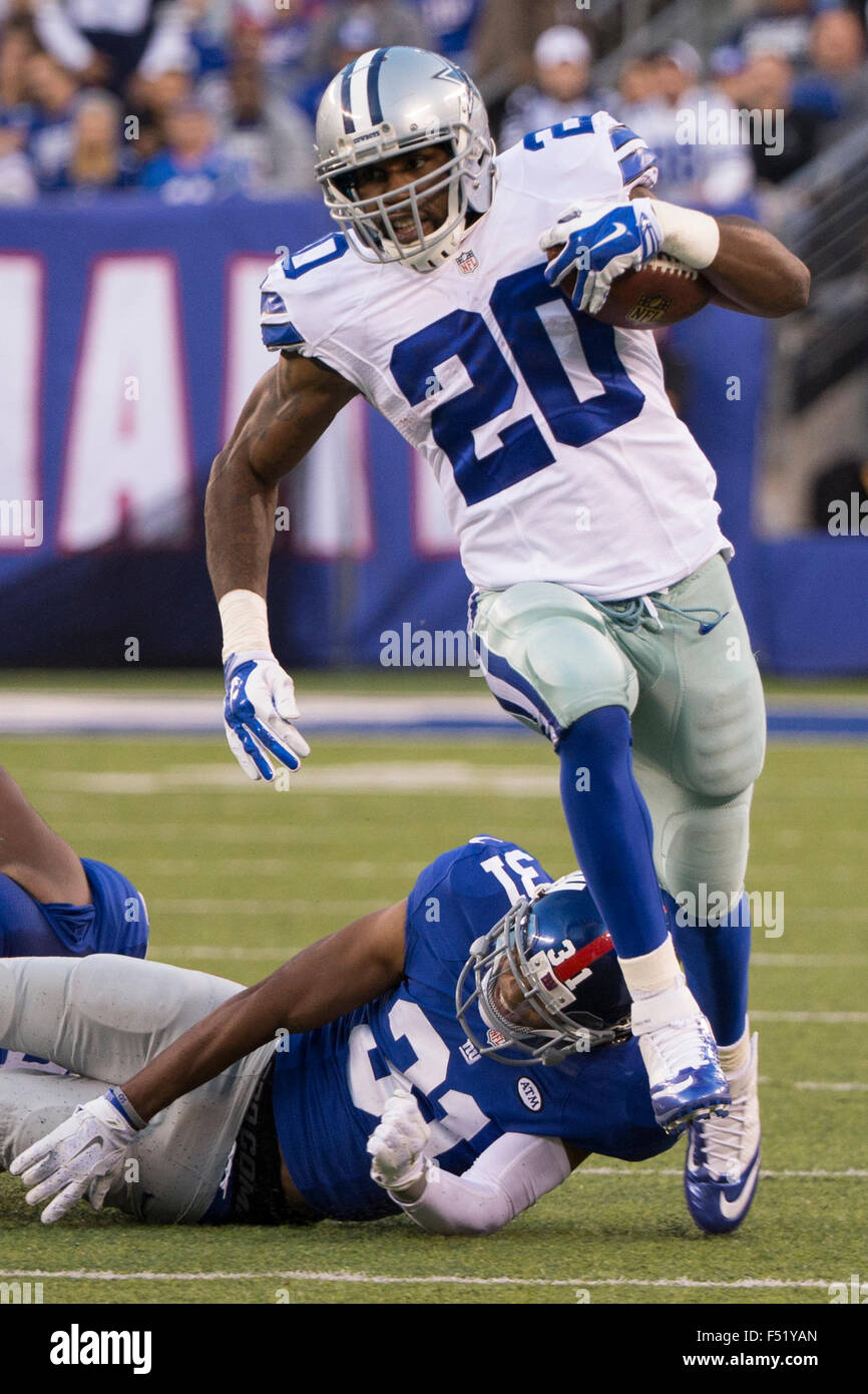 East Rutherford, New Jersey, USA. 25th Oct, 2015. Dallas Cowboys ...