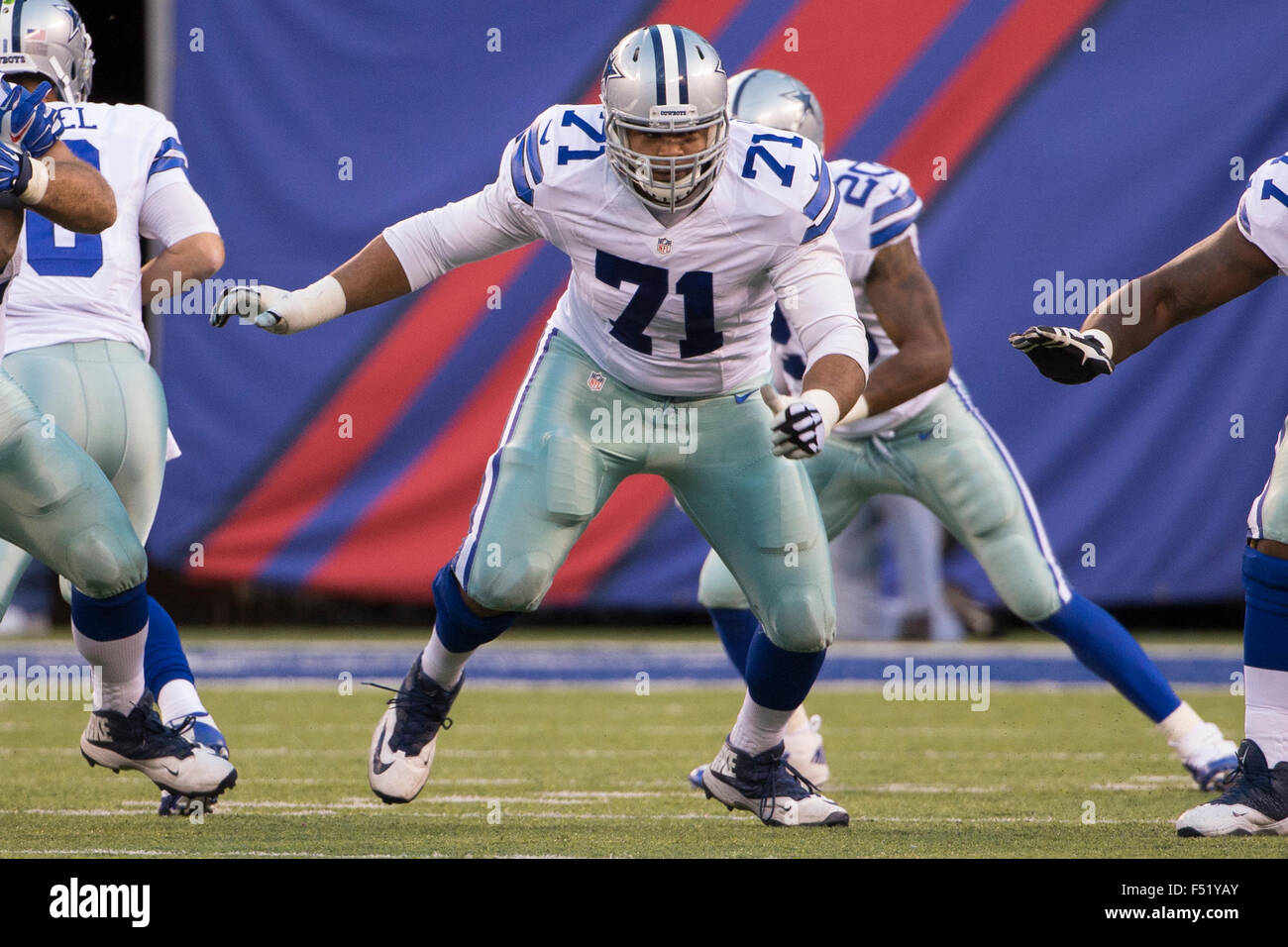 East Rutherford, New Jersey, USA. 25th Oct, 2015. Dallas Cowboys ...
