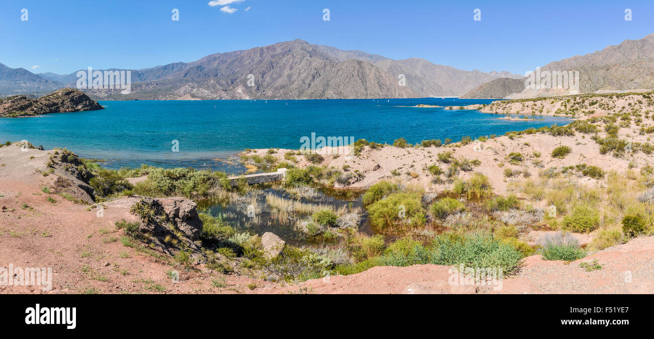 Potrerillos lake hi-res stock photography and images - Alamy