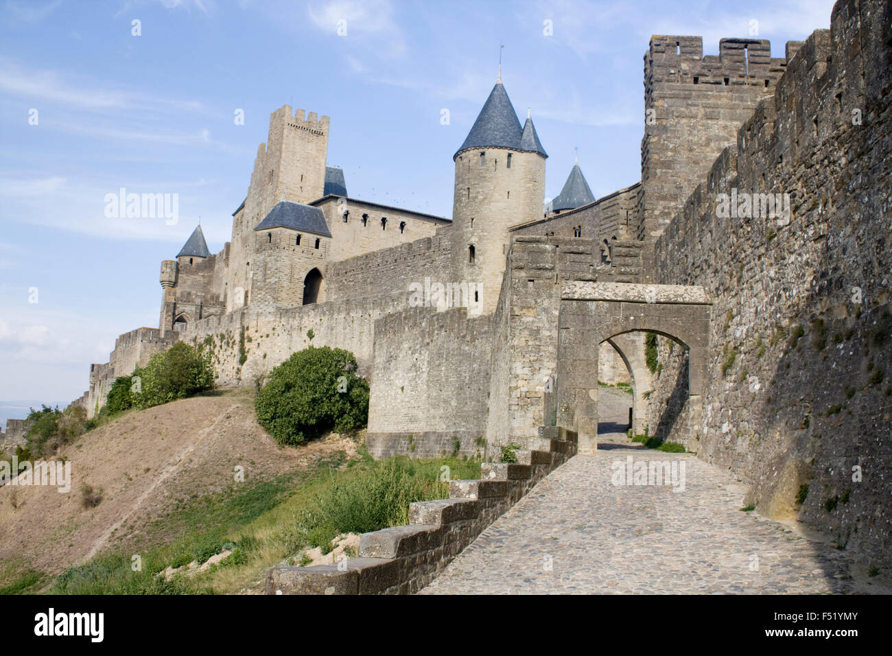 Carcassone castle hi-res stock photography and images - Alamy