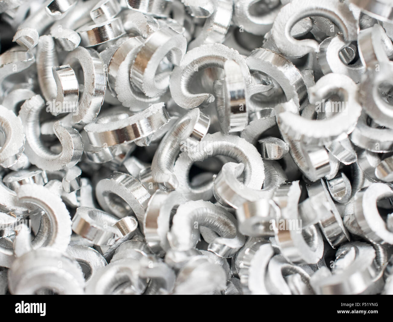 Scrap metal aluminum Stock Photo - Alamy