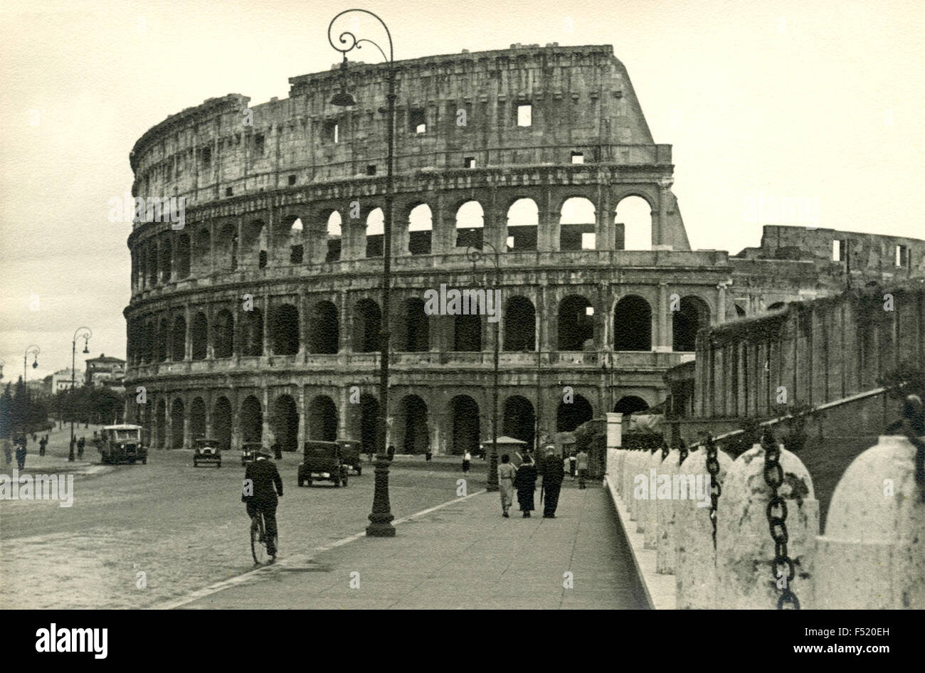 View of the Colosseum , Rome, Italy Stock Photo - Alamy