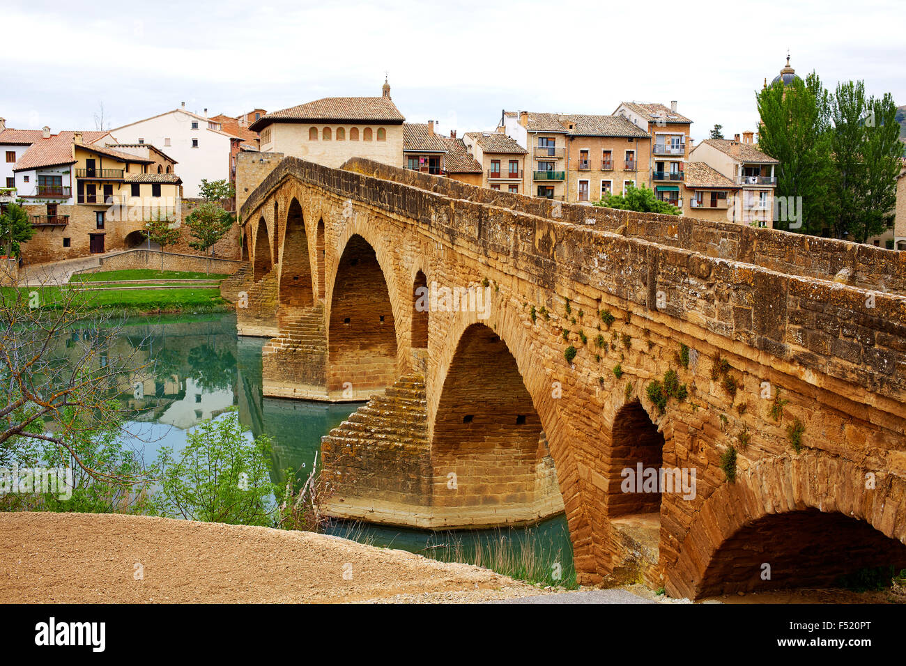Pamplona arga river hi-res stock photography and images - Alamy